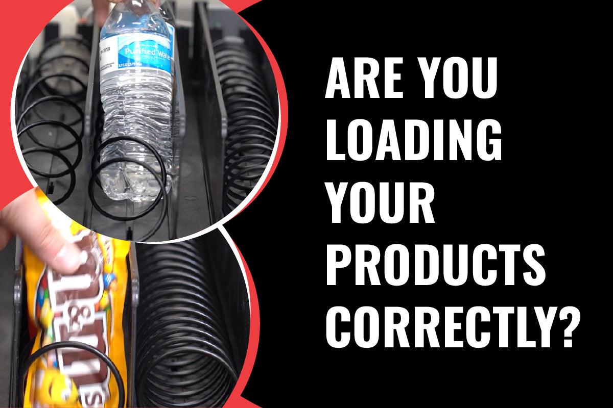 Vending Maintenance: Are You Loading Your Products Correctly?