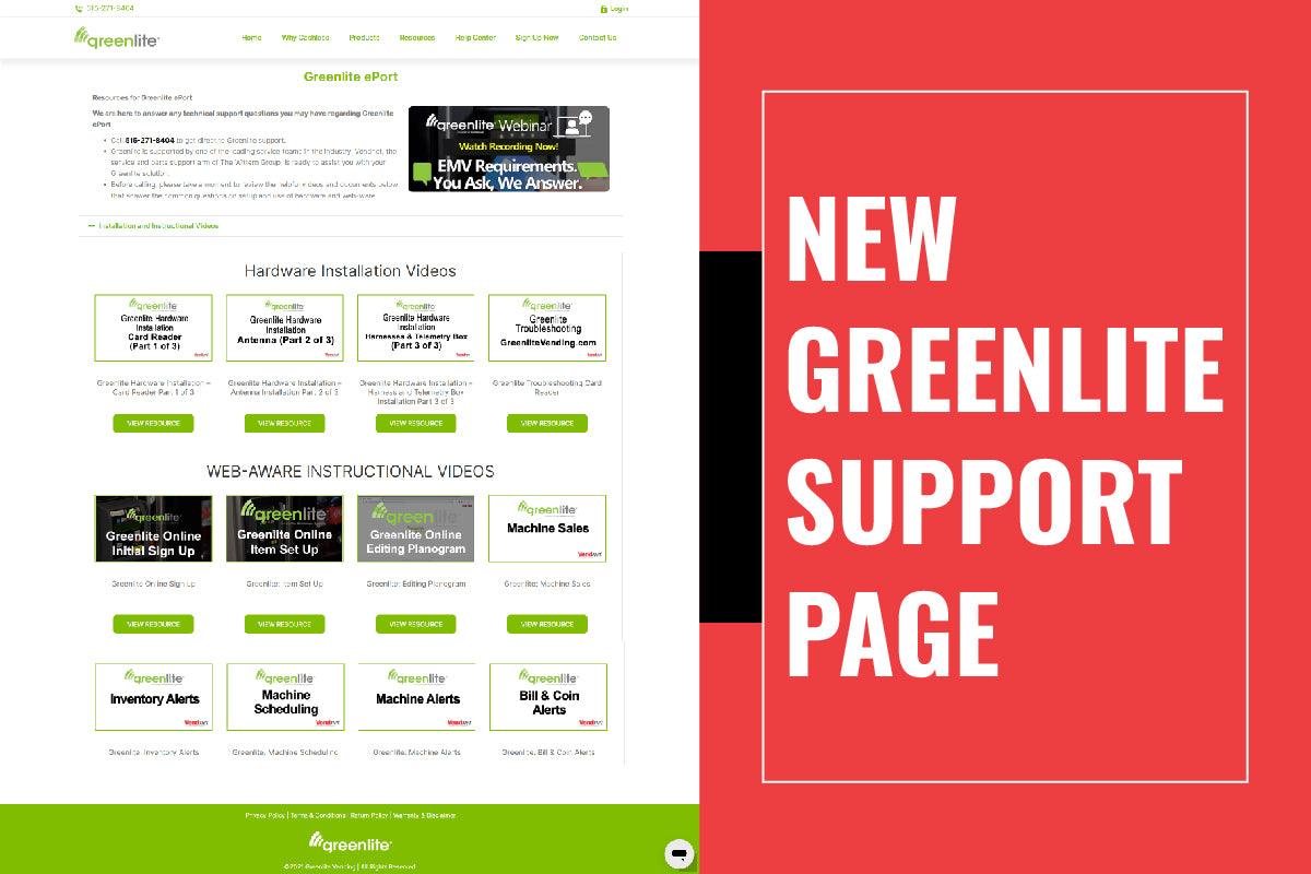 Greenlite: New Greenlite Support Page